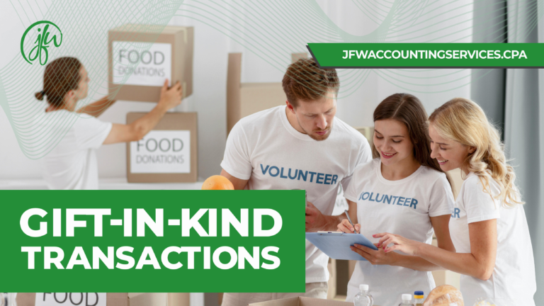 Gift-in-Kind Accounting: Important Updates and Disclosures