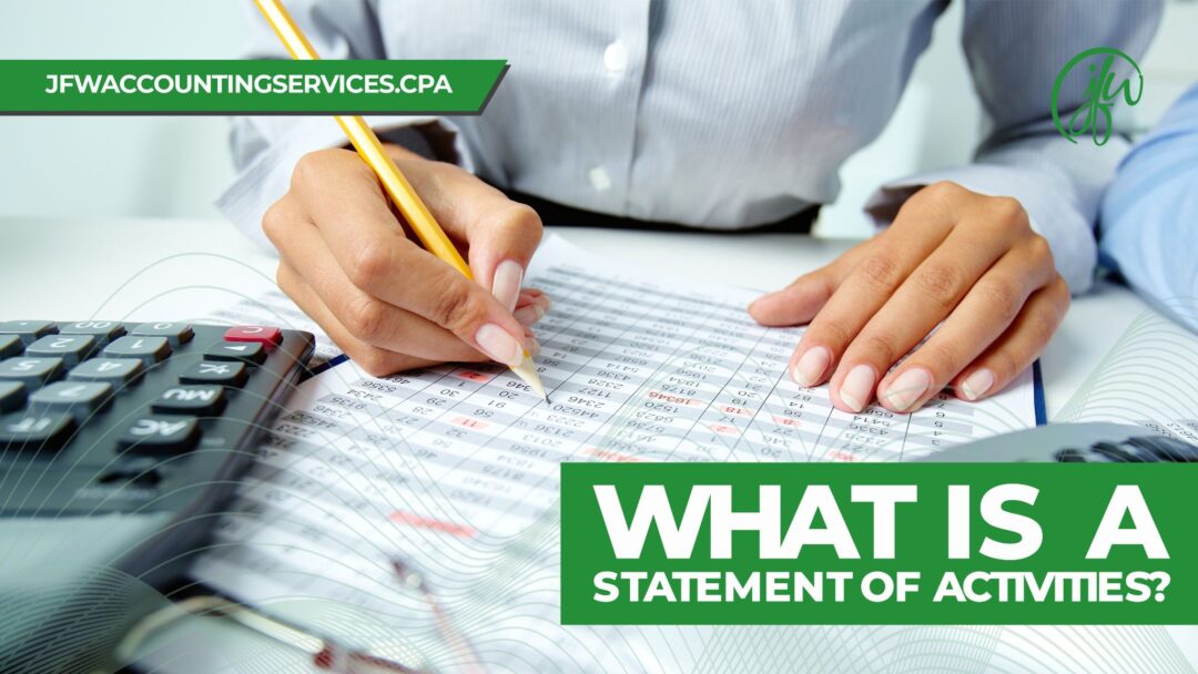 What Is A Statement of Activities?